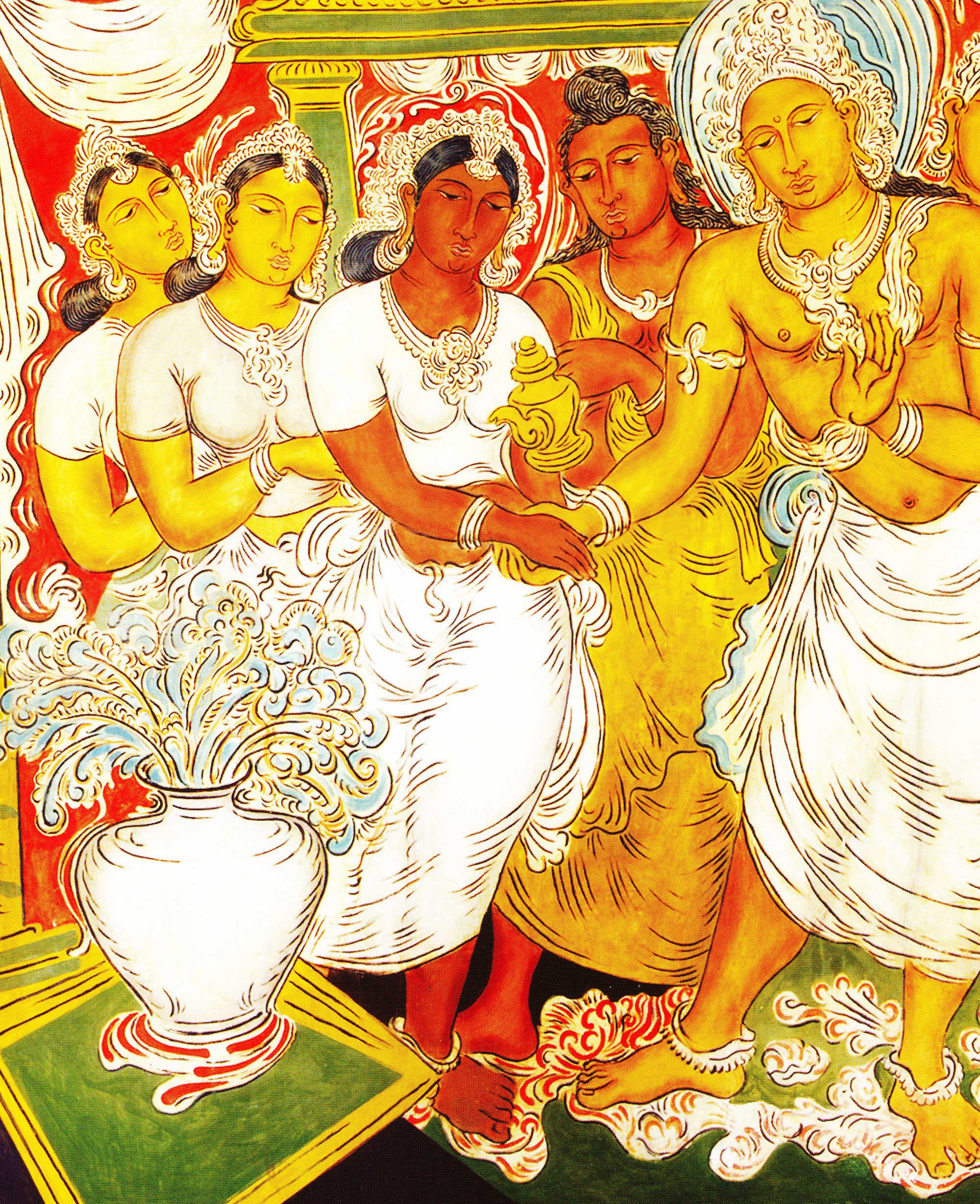 38.25-Part-of-the-George-Keyt-mural-in-the-Gothami-Temple-DGR-2012 | MATTER