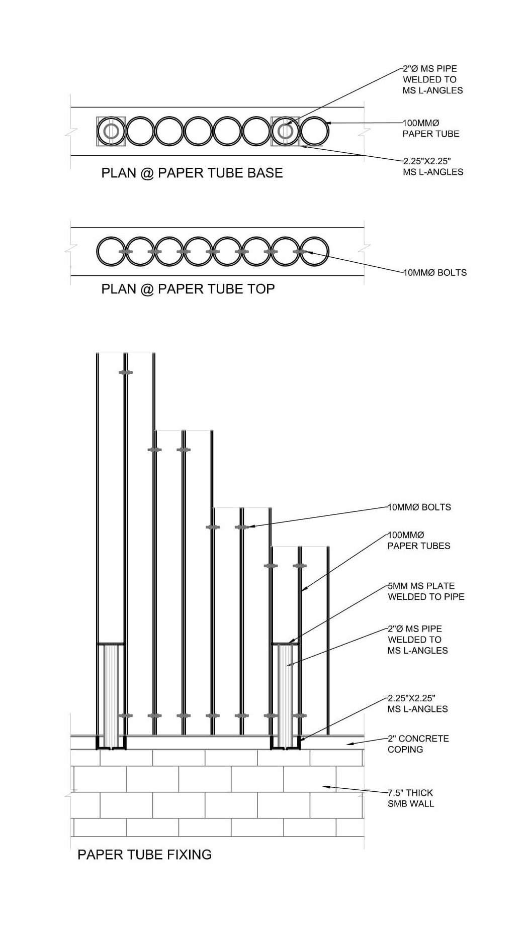 Paper tube fixing | thinkMATTER