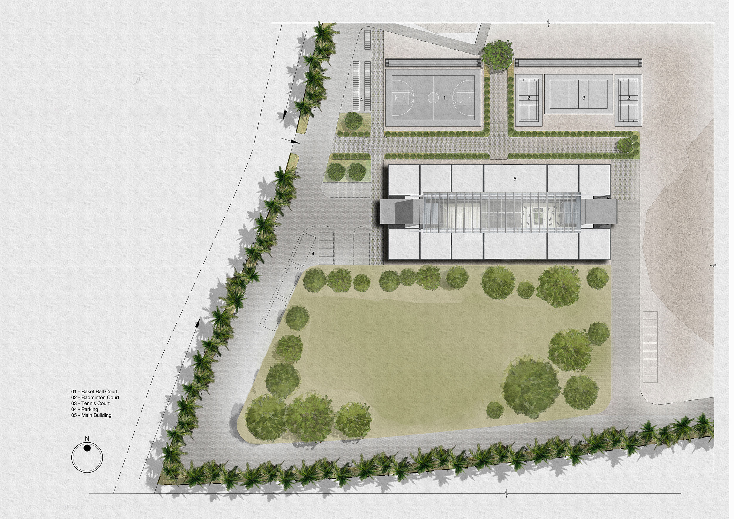 CMR University Admin and Academic Block : M9 Design Studio | thinkMATTER