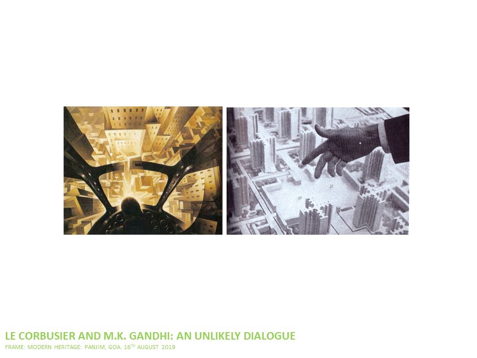 LE CORBUSIER AND M K GANDHI: AN UNLIKELY DIALOGUE | thinkMATTER
